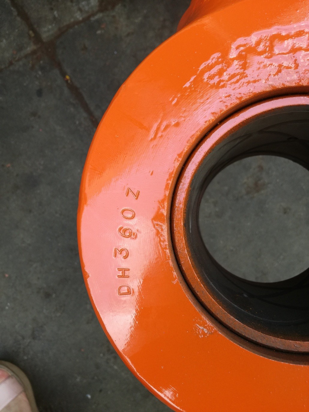Doosan DH360 arm hydraulic cylinder rod，Doosan hydraulic stick cylinder ...